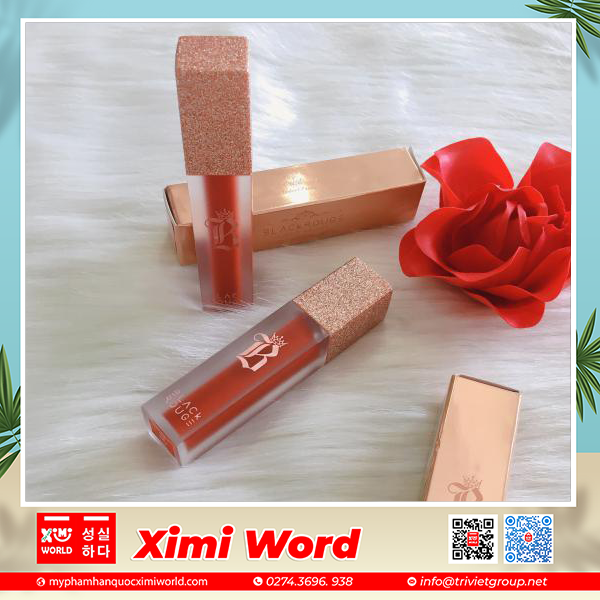 Son Kem Lì Black Rouge Air Fit Velvet Tint Ver.7 VELVET CROWN ...