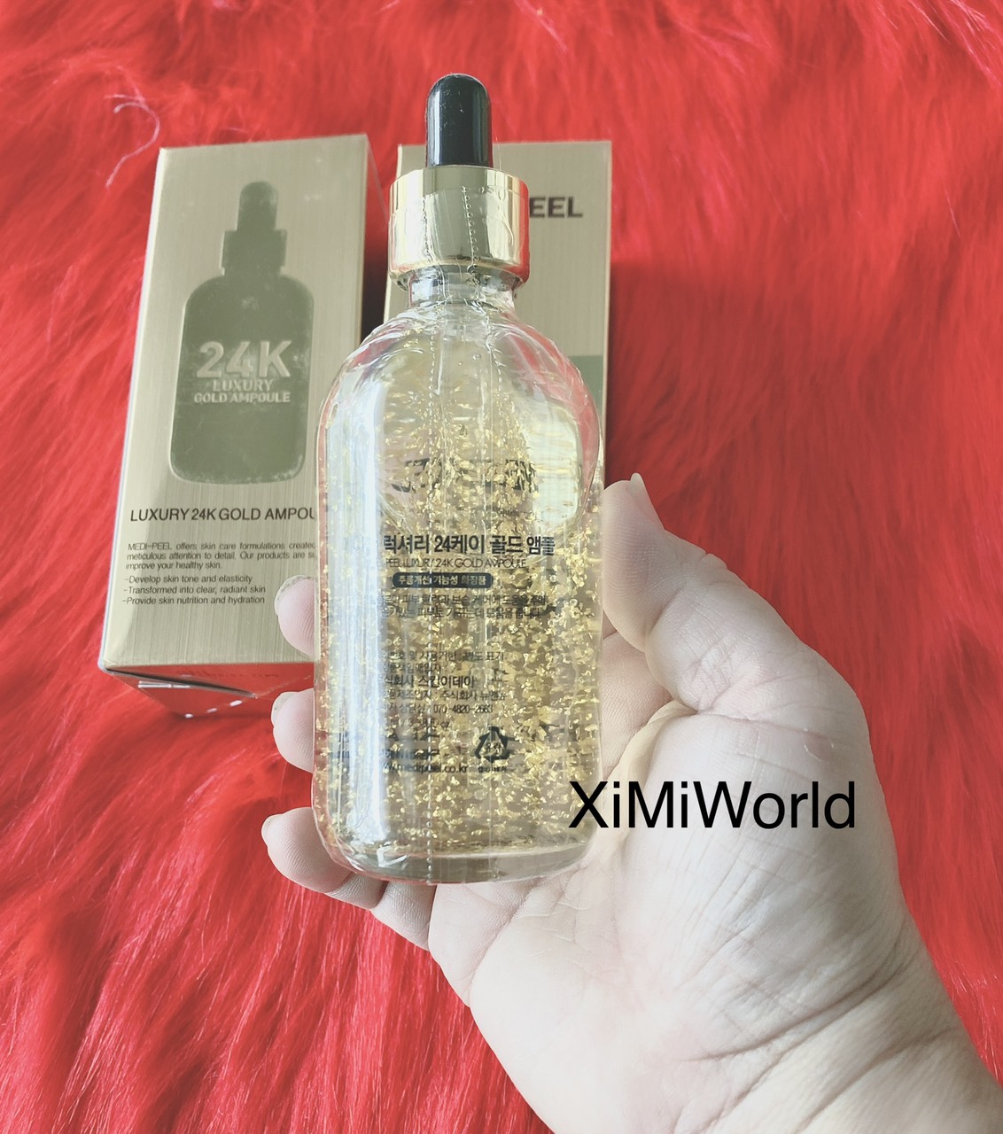 TINH CHẤT NGĂN NGỪA LÃO HÓA MEDI PEEL LUXURY 24K GOLD AMPOULE 100ML