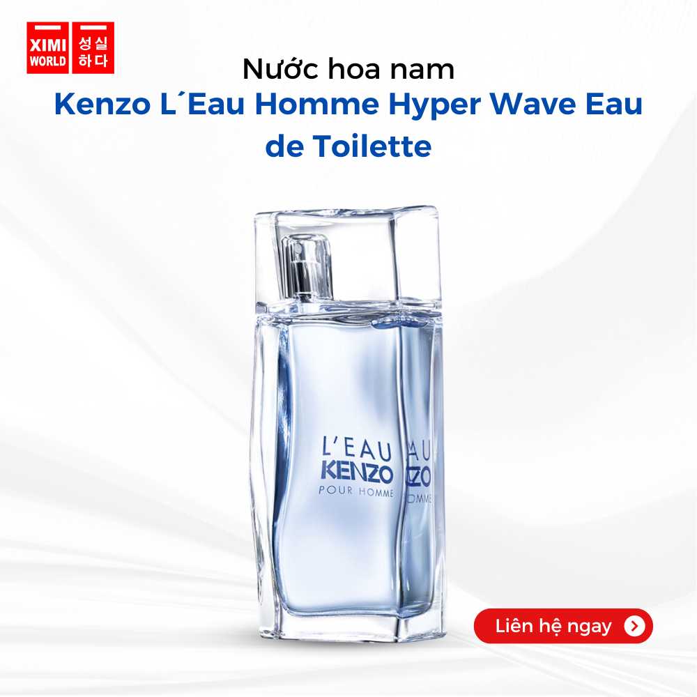 NƯỚC HOA NAM KENZO L’EAU HOMME HYPER WAVE EAU TOILETTE FOR MEN 100ML ...